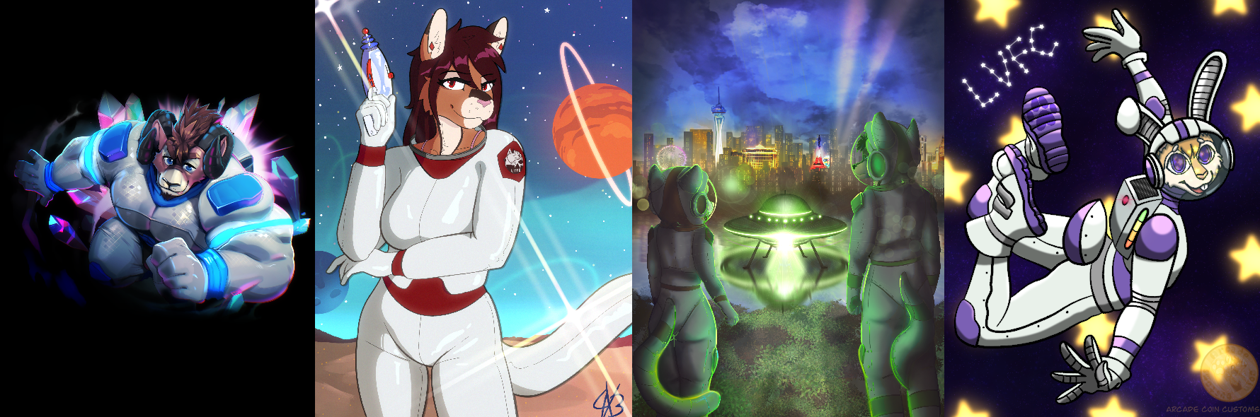 Badge Art Options Now Available – Las Vegas Fur Con